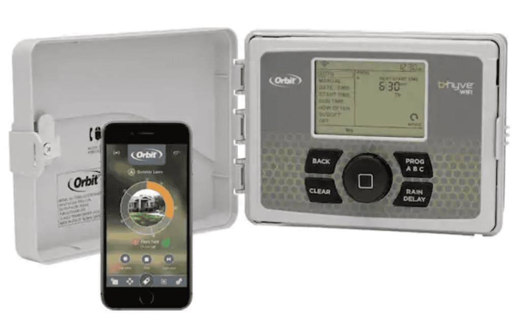 Watersense Irrigation Timer, B-hyve 6-Zone Indoor/Outdoor Smart ...